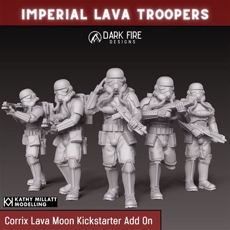 Imperial Lava Troopers Dark Fire Designs