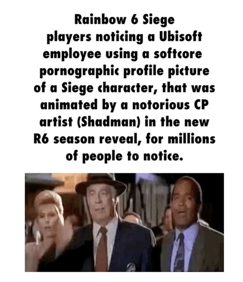 Eagle Eyed Rainbow Six Siege Fans Spot A Dev With A Minuscule