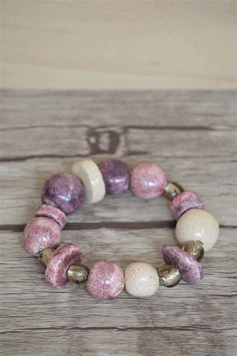 Bracciale Ceramica Bracciale Perle Braccialetto Donna Bracciali