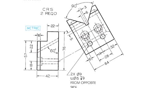 Guide Block Using Solidworks Step By Step Procedure ~ Ourengineeringlabs