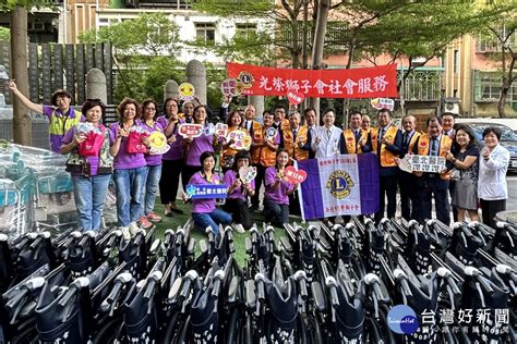 光榮獅子會捐輪椅及輔具 嘉惠部北守護民眾健康