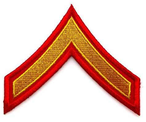 Private First Class Patch Red By Ivamis Patches