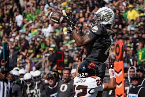 How Oregon Football Won Its Rivalry Game With Oregon State