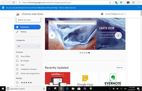 How To Use Chrome Extensions On Windows 10s New Edge Browser Windows Central