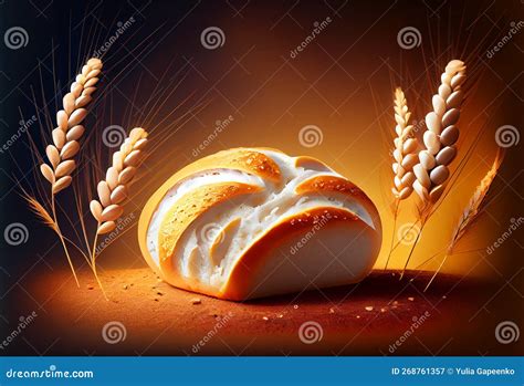 Beautiful Tasty Bread Ads Illustration Ai Generative Stock Image Image Of Generative Food