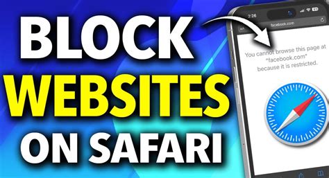 How To Block Websites On Safari A Complete Step By Step Guide