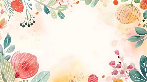 Passover Whimsical Handdrawn Doodle Page Print Border Design Premium