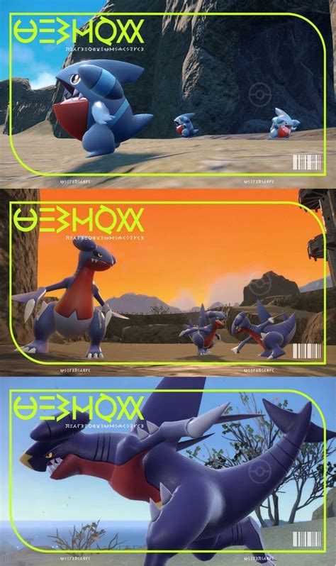 Gible X Gabite X Garchomp