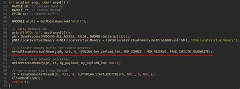 Code Injection Via Undocumented NtAllocateVirtualMemory Simple C Example Cocomelonc