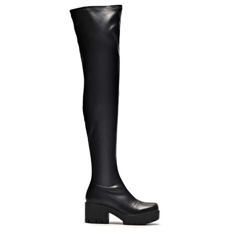 Womens Plus Size Boots Thigh High And Extra Wide Long Boots Koi