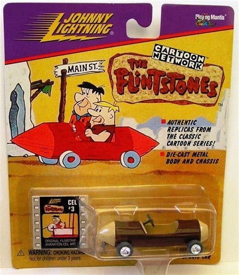 The Flintstones Johnny Lightning Barney Rubbles Sports Car Carded