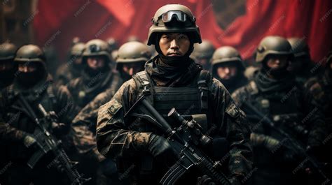 Premium Photo Chinese Special Forces