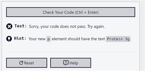 Learn Typography By Building A Nutrition Label Step 61 Html Css The Freecodecamp Forum