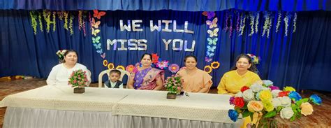 Farewell Mrs Sushma Chavan