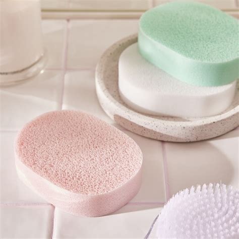 Superdrug Ramer Bath And Body Sponge Green Toiletries Superdrug