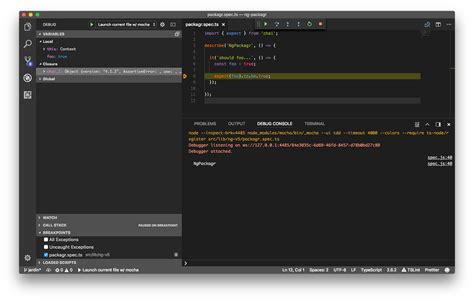 Debugging Typescript From Vscode Launch A Ts File From Vscode Attach