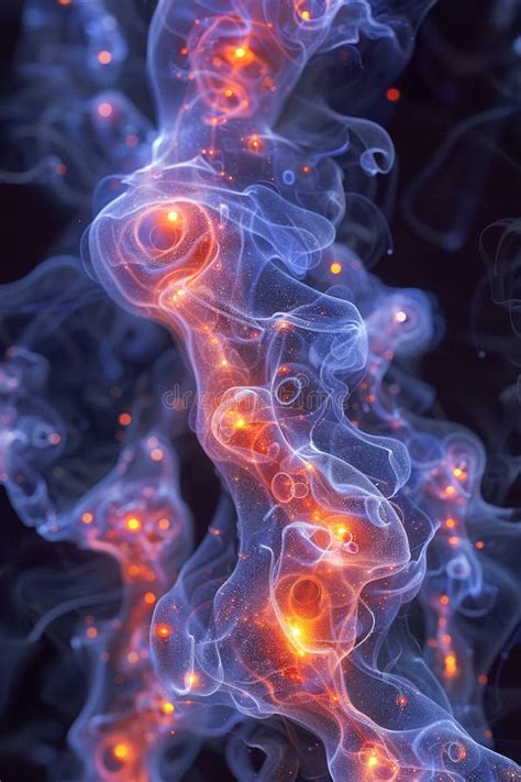 Abstract Neural Network Concept With Glowing Nodes And Connections On