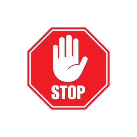 Free Stop Sign Vector Clipart Png Svg To Edit Online