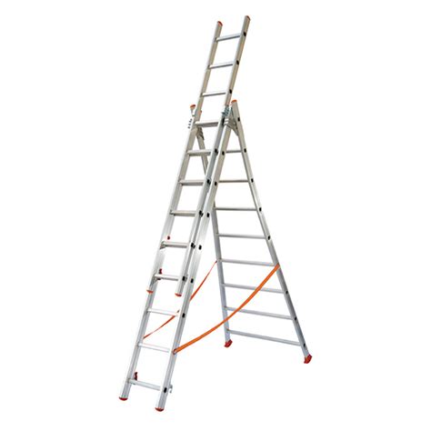 Scala Componibile Alluminio A 2 E 3 Piani Tutte Le Altezze