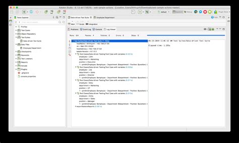 Run A Test Case With An External Data Source In Katalon Studio Naukri Code
