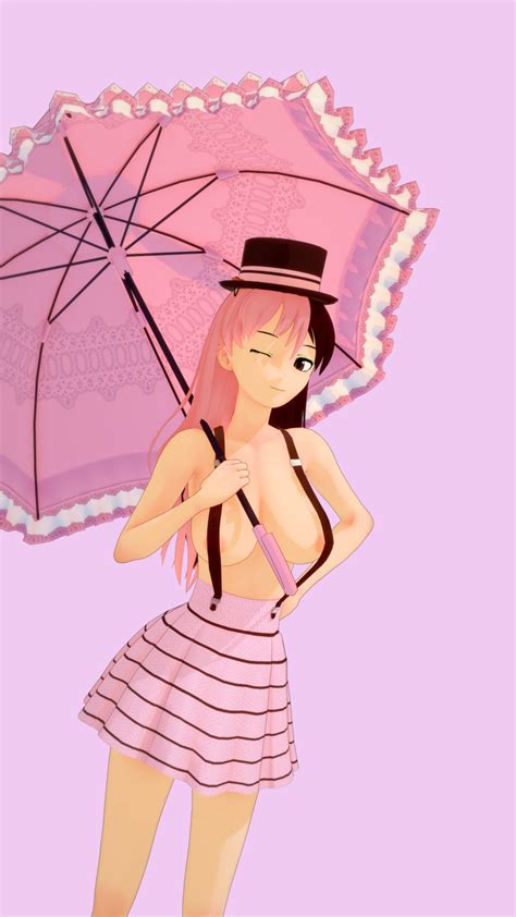 Rule 34 1girls Brown Eyes Brown Hair Female Heterochromia Hush Rwby Neo Rwby Parasol Pink