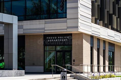 Provo Police Department Building In Utah Editorial Image Image Of