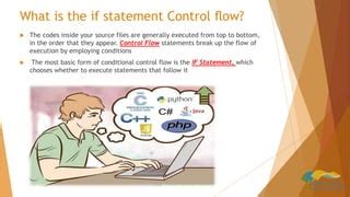 If Statement Control Flow PPT