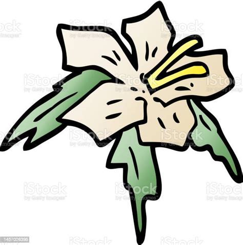 Dessin Animé Doodle Lilly Vecteurs Libres De Droits Et Plus Dimages