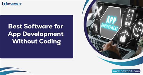 top 8 best software for app development without coding