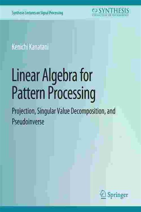 [pdf] linear algebra for pattern processing by kenichi kanatani ebook
