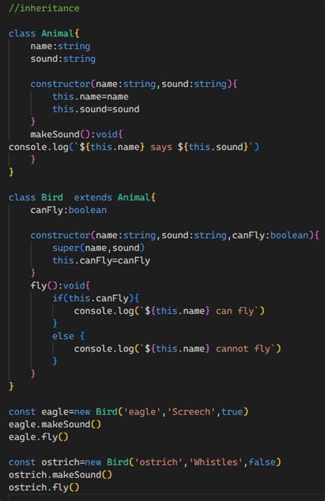 Mernstack Typescript Oop Inheritance Encapsulation Abstraction