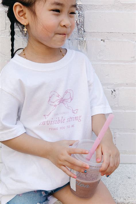 Youth Invisible String Tee Girl Tribe Co