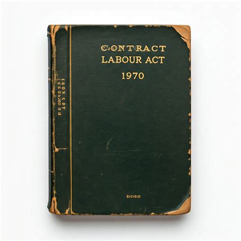 Contract Labour Act 1970 Regulation And Abolition Hr Deck