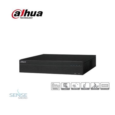 Cctv Nvr Dahua Nvr4816 16p 4ks2 16ch 2u 16poe 4kandh256 Light Sense