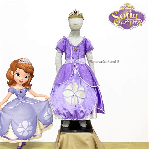 Dress Sofia The First Ori Disney Tokyo Resort Sewa Istana Kostum
