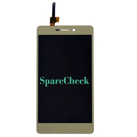 Redmi S Prime Gold Display And Touch SpareCheck Mobile Display And Touch
