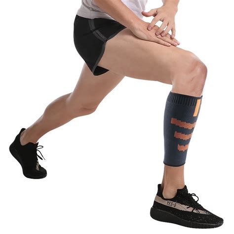 Badu Bg 2pcs Компресионни ръкави за прасеца Футболни футболни пищяли Поддържащи ръкави за