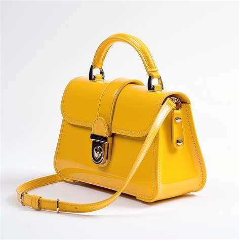 Premium Photo Small Yellow Handbag