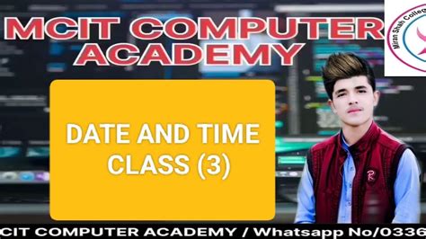 How To Change Date And Time In Windows Urdu Computer Mein Date Aur Time Kaise Set Karen Class