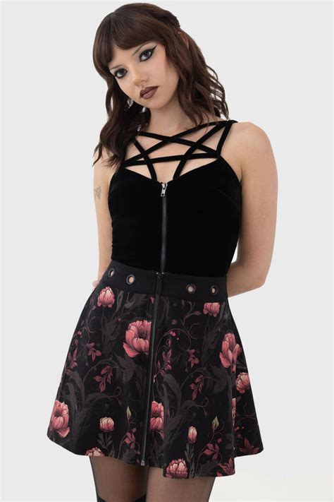 Plus Size Mini Skirts Killstar