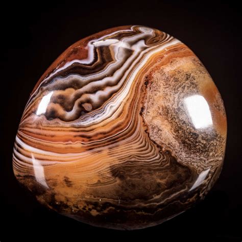 Polished Banded Agate Free Form High Grade Majestic Quartz