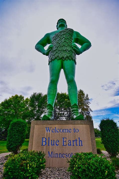 Blue Earth Statue At Bradley Briseno Blog