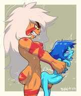 Post Blightstar Jasper Lapis Lazuli Steven Universe