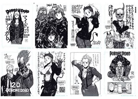 Dorohedoro Manga Art Character Art Anime Character Design
