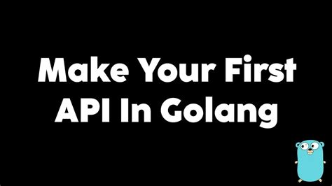 Buat Api Pertamamu Di Golang Dengan Dip Tutorial Api Di Golang Asmr Coding Youtube