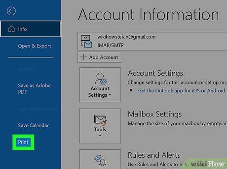How To Print Email From Microsoft Outlook Simple Methods