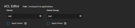 Edit Acl Screens Truenas Documentation Hub