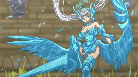 Noelle Saint Valkyrie Dress Dise O De Personajes Arte De Anime Fondo De Anime