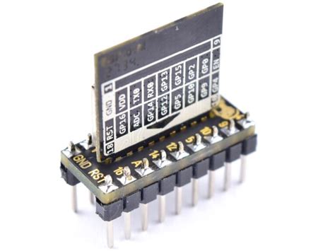 Ai Thinker ESP 01M ESP8285 With DIP 18 Adapter Smallest Breadboard