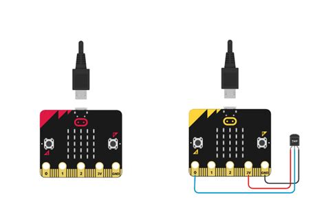 Circuit Design Microbit 04 Sensor Temperature Tinkercad